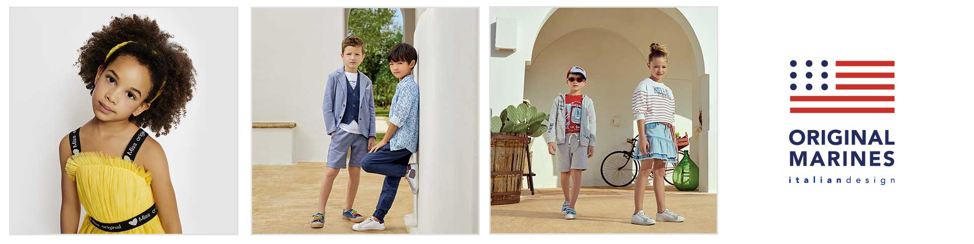 Children's clothing from the Original Marines brand at Svamc Djibouti.